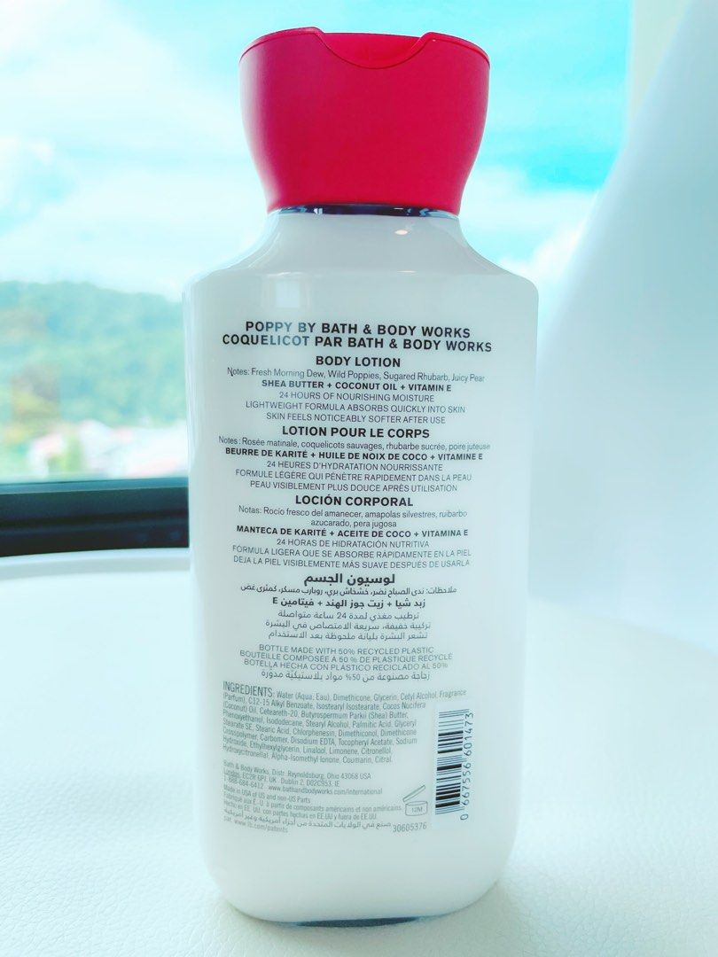 Poppy Bath & Body Works Body Lotion, Beauty & Personal Care, Bath ...