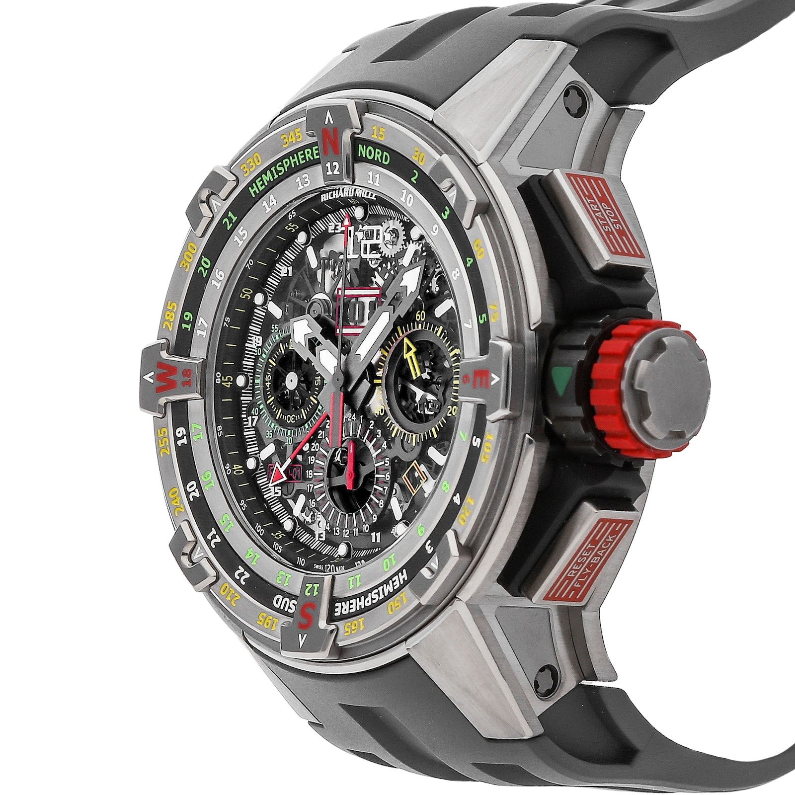 Pre-Owned Richard Mille RM60 Flyback Chronograph RM60-01 AO , Luxury ...