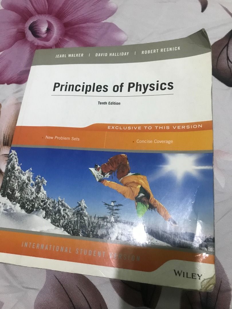 Principles of Physics (Tenth Edition), Hobbies & Toys, Books ...