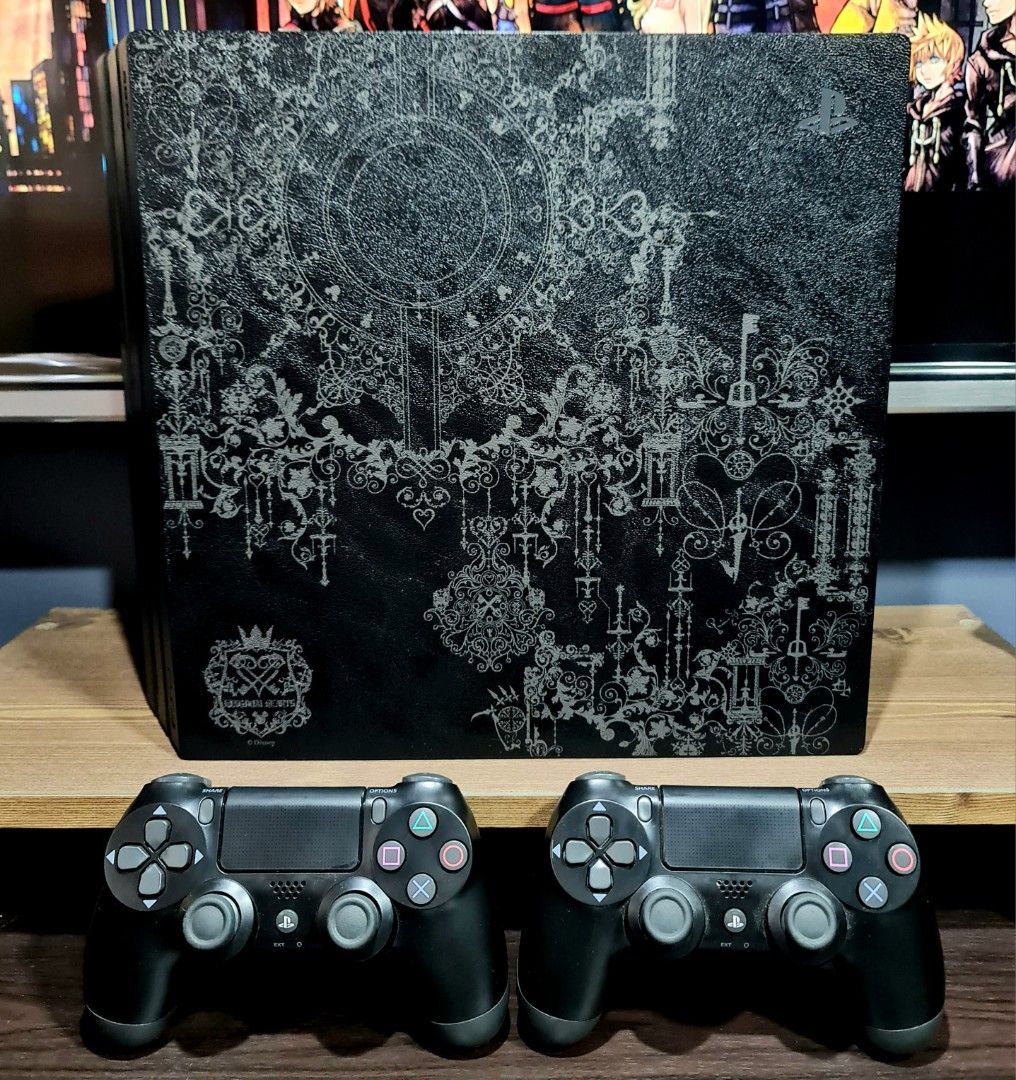 PS4 Pro 1TB Limited Edition Kingdom Hearts, Video Gaming, Video Game ...