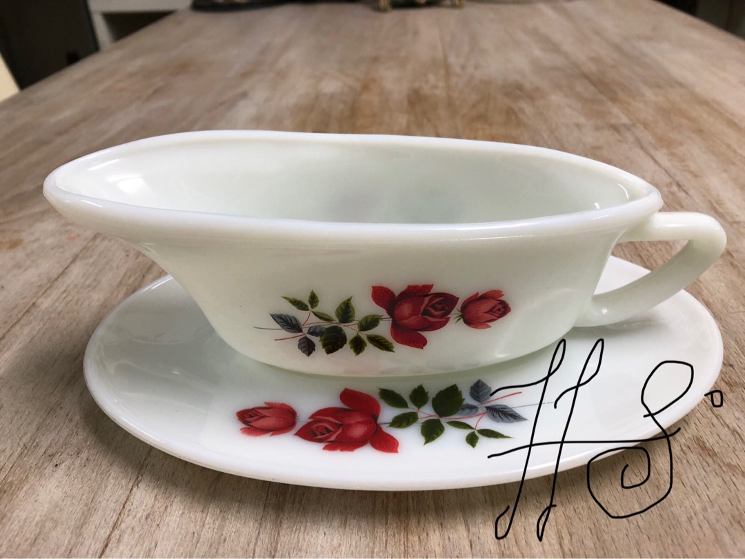 Pyrex jaj june rose, Hobbies & Toys, Collectibles & Memorabilia ...