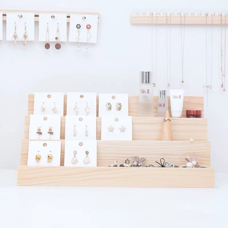 Rack | Standee | Display set wood stand, Furniture & Home Living, Home ...