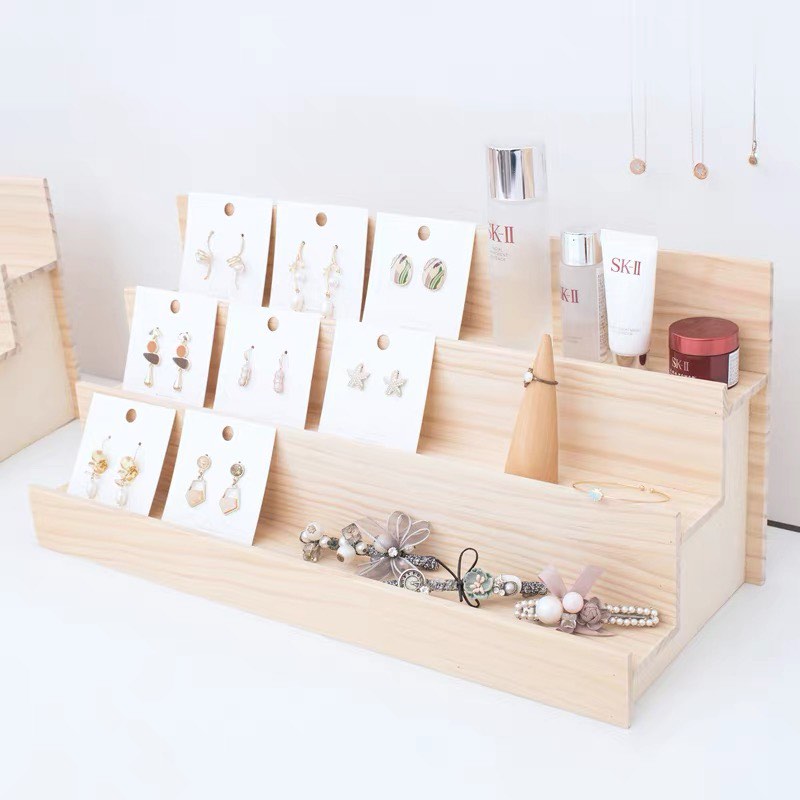 Rack | Standee | Display set wood stand, Furniture & Home Living, Home ...