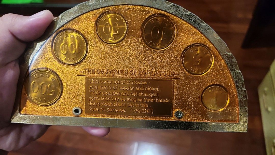 RARE The Taejon Expo'93 Coins Set of Korea, Antik, Pajangan di Carousell