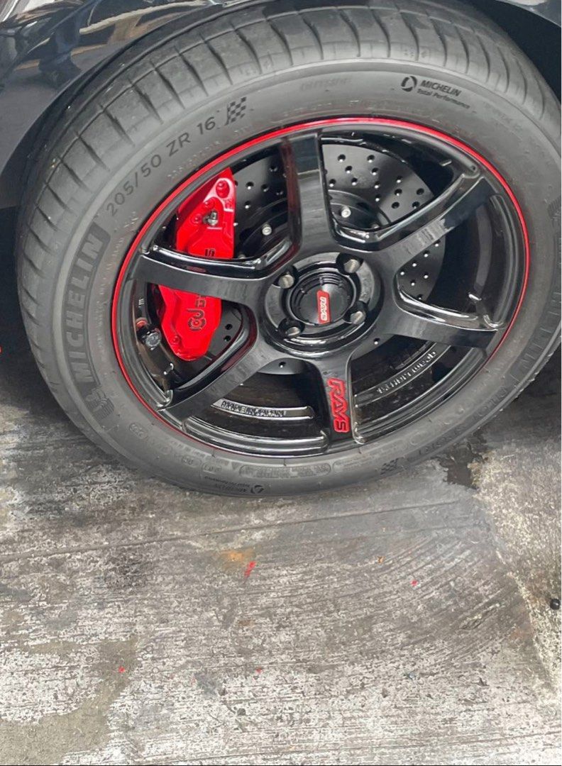 Ray rims 57C6 japan original 16inch, Car Accessories, Tyres & Rims on ...