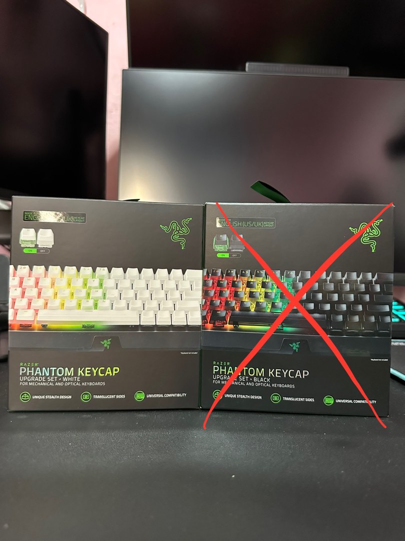 Razer Phantom Keycaps, Computers & Tech, Parts & Accessories, Computer ...