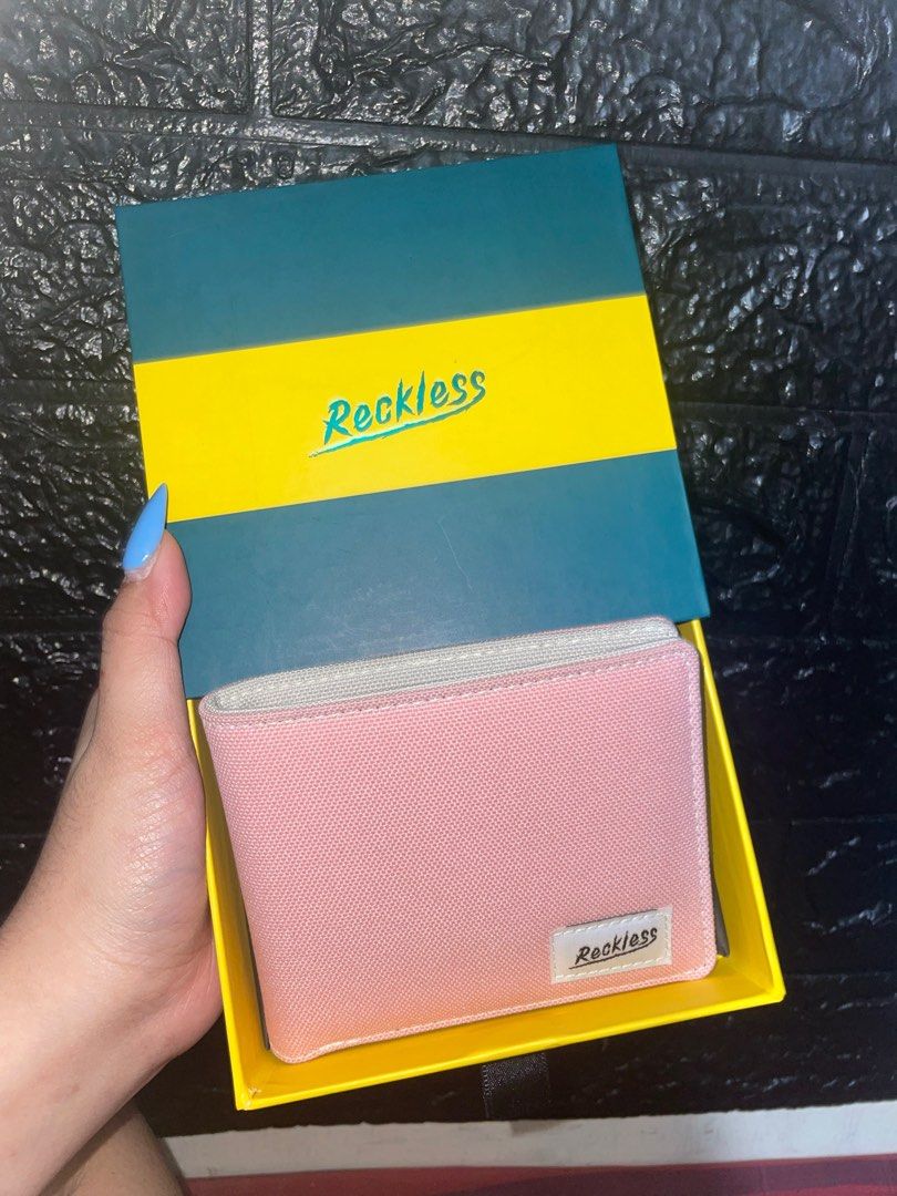 RECKLESS JOHN WALLET PINK on Carousell