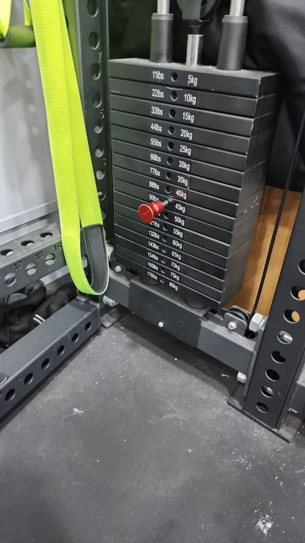 REP Squat Rack with Dual Cable Pull, Sports Equipment, Exercise ...