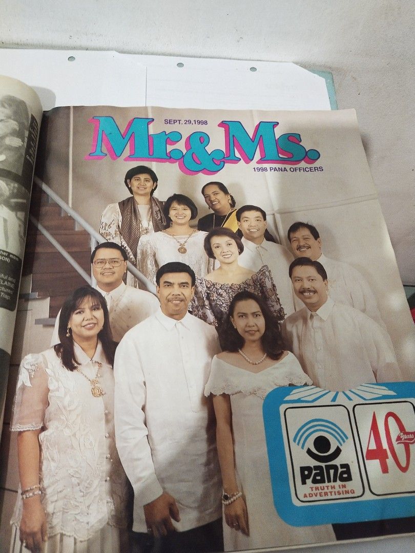 Rico Yan & Ara Mina/ Mr. & Ms. magazine/ 1998/Very Rare!, Hobbies ...