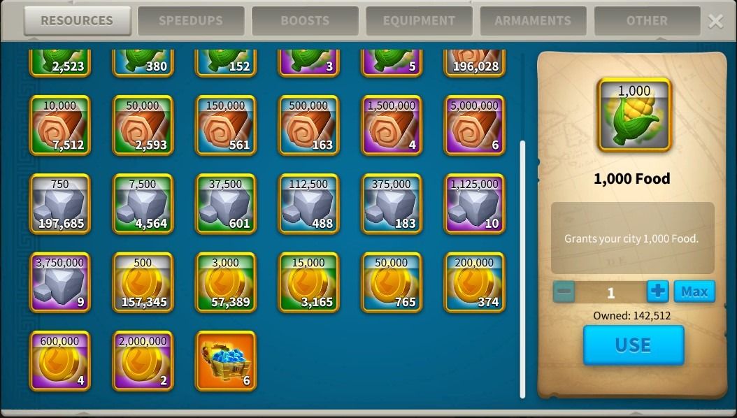 Rise Of Kingdoms (ROK) - VIP 15 66M T5 Acc **Universal : 1500 day++ ...