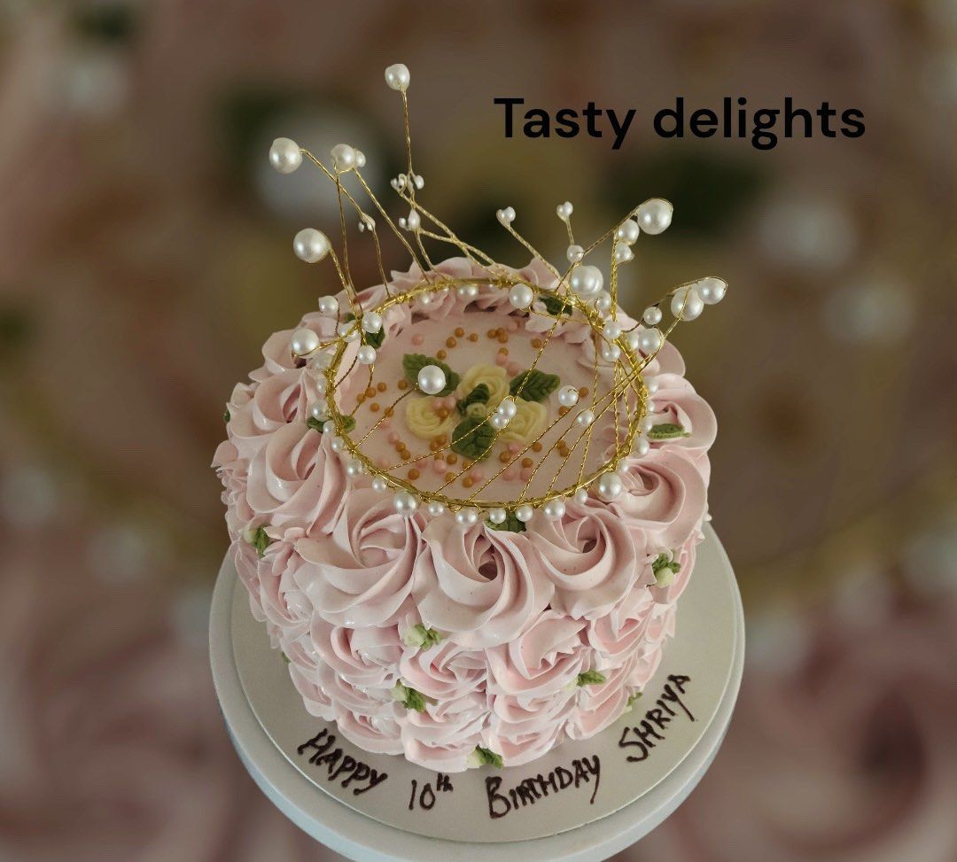 Rosettes cake,customised cake,customized cakes,birthday cake,vanilla ...