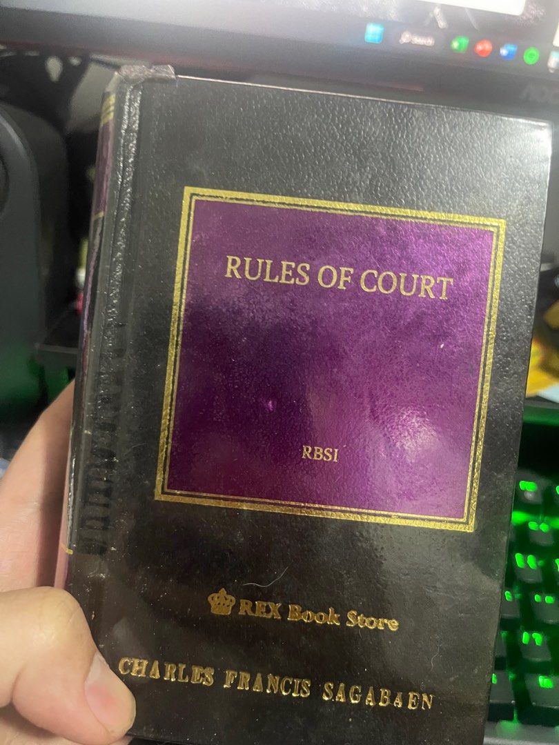 Rules Of Court 2016 Hobbies Toys Books Magazines Textbooks On rules-of-court-2016-hobbies-toys-books-magazines-textbooks-on