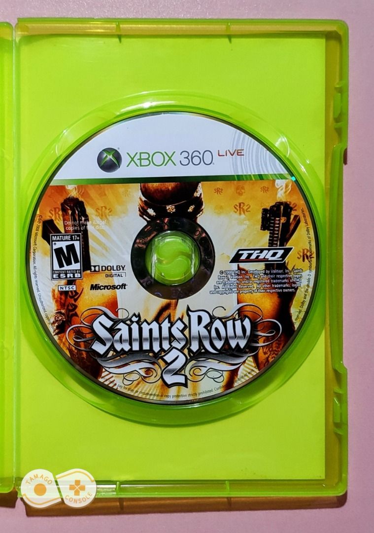 Saints Row 2 - [XBOX 360 Game] [NTSC / ENGLISH Language] [Complete in ...
