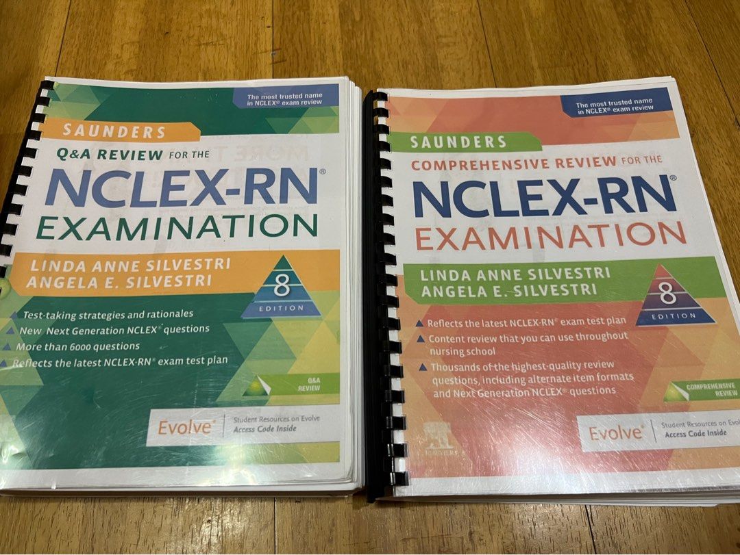 Saunder’s NCLEX-RN Q&A and comprehensive book volume 8, Hobbies & Toys ...