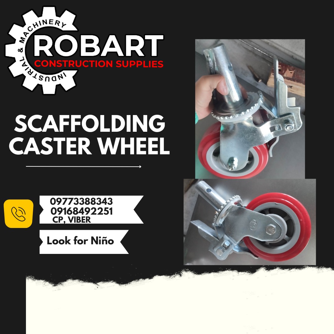 SCAFFOLDING CASTER WHEEL, Commercial & Industrial, Construction Tools ...