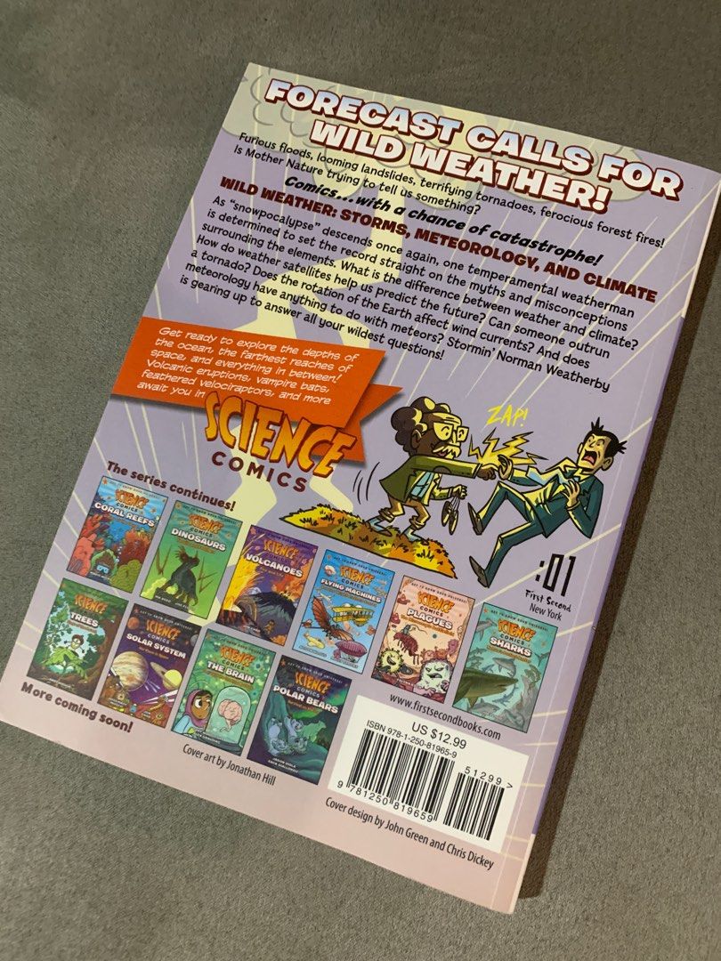 Science comic wild weather, Hobbies & Toys, Books & Magazines, Fiction ...