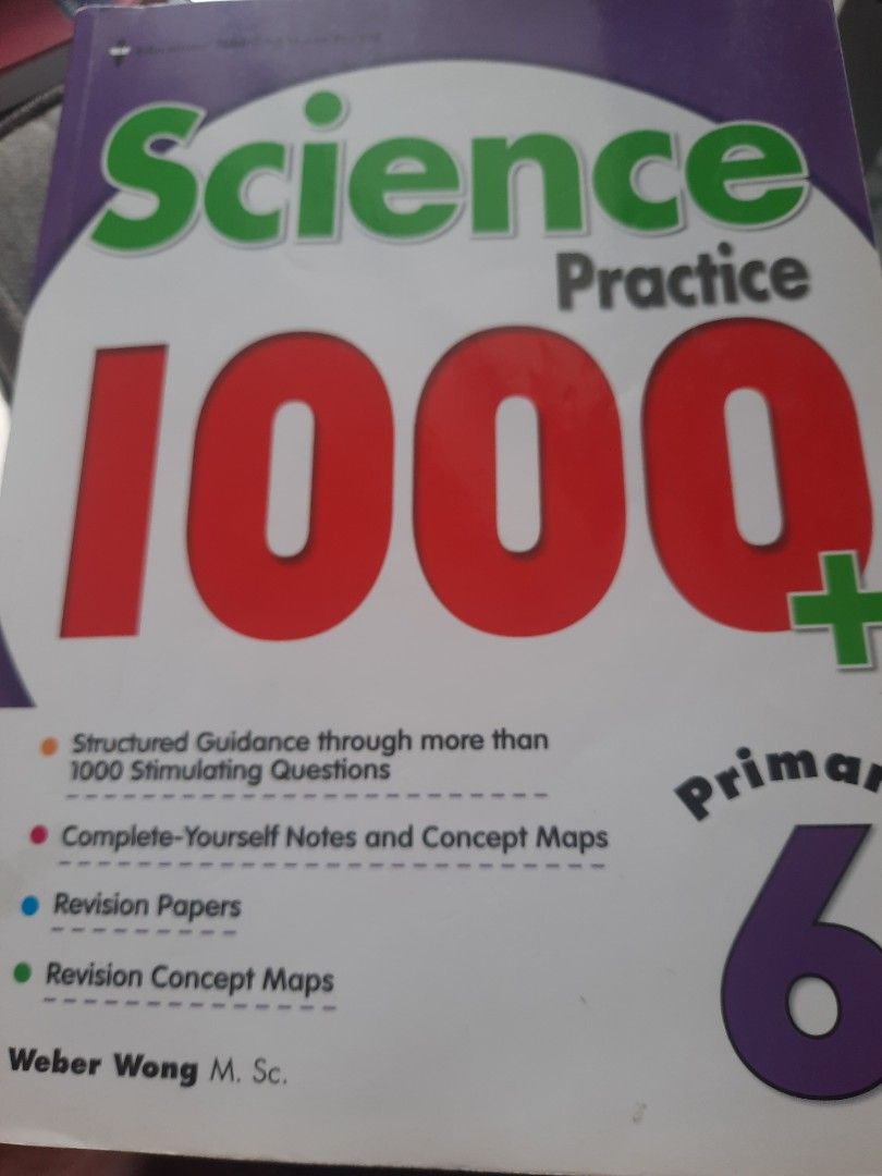 Science practice 1000+ book for Primary 6, Hobbies & Toys, Books ...
