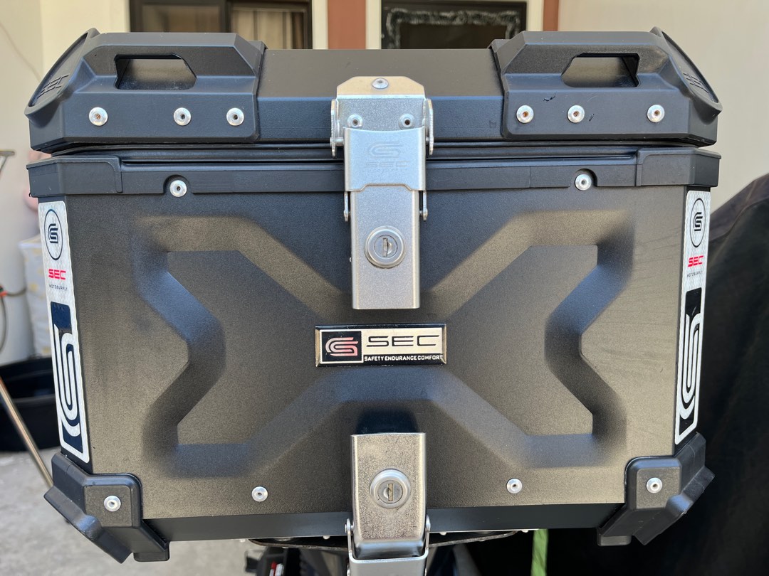 Sec Black Ops Top Box 45L, Motorbikes, Motorbike Parts & Accessories ...