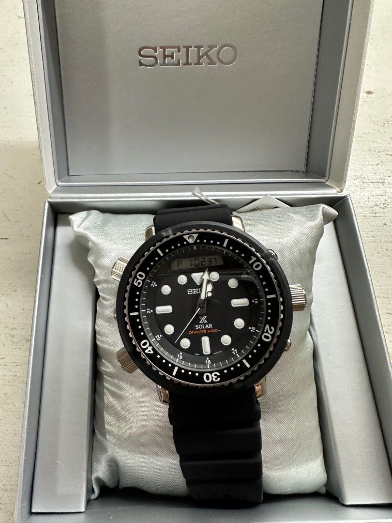 Seiko Arnie SNJ025 SNJ025P1, Men's Fashion, Watches & Accessories ...