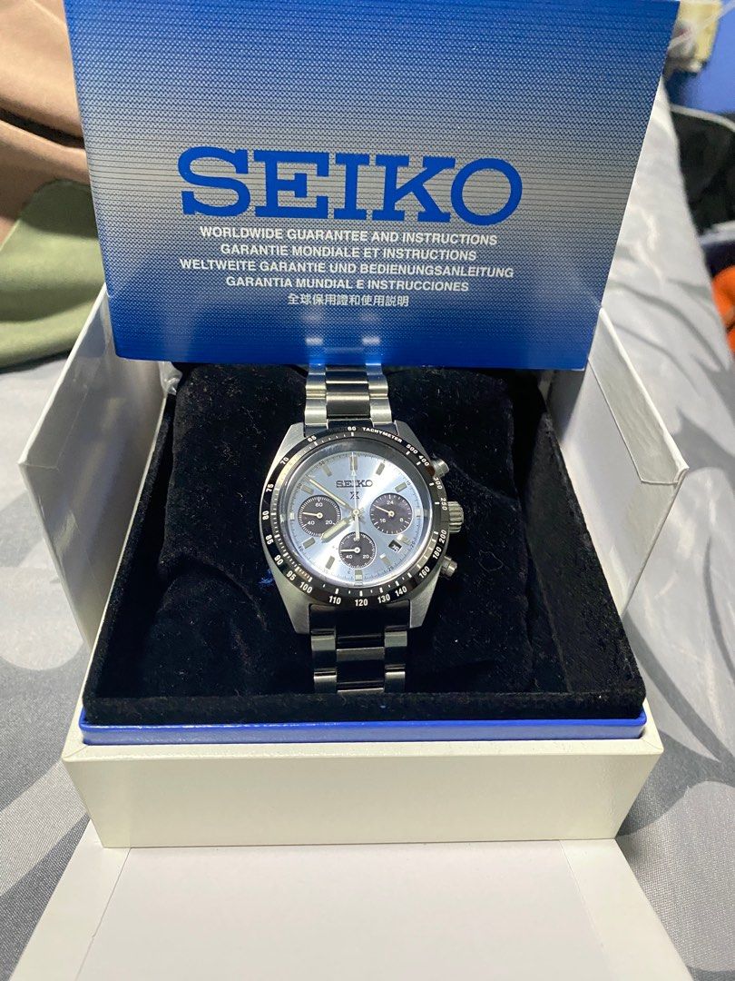 Seiko ice panda limited edition SSC909P1, Luxury, Watches on Carousell