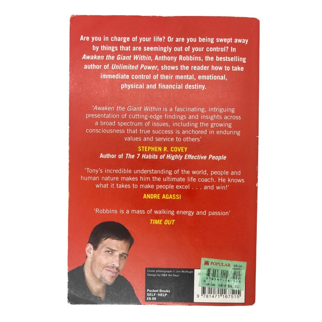 Awaken the Giant Within: How to Take Immediate Control of Your Mental ...