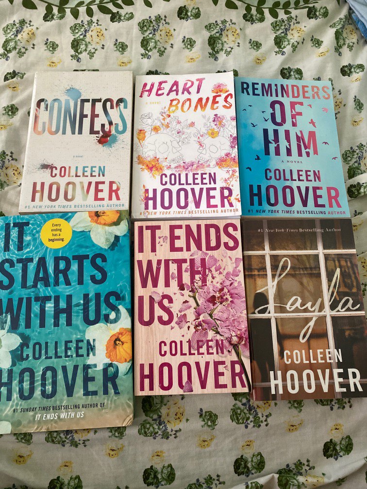 [SET] Colleen Hoover Books (Confess, It Ends With Us, Reminders of Him ...
