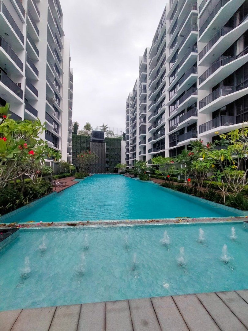 Simei MRT- My Manhattan Condo, Elegantly designed Common Room for 01 ...