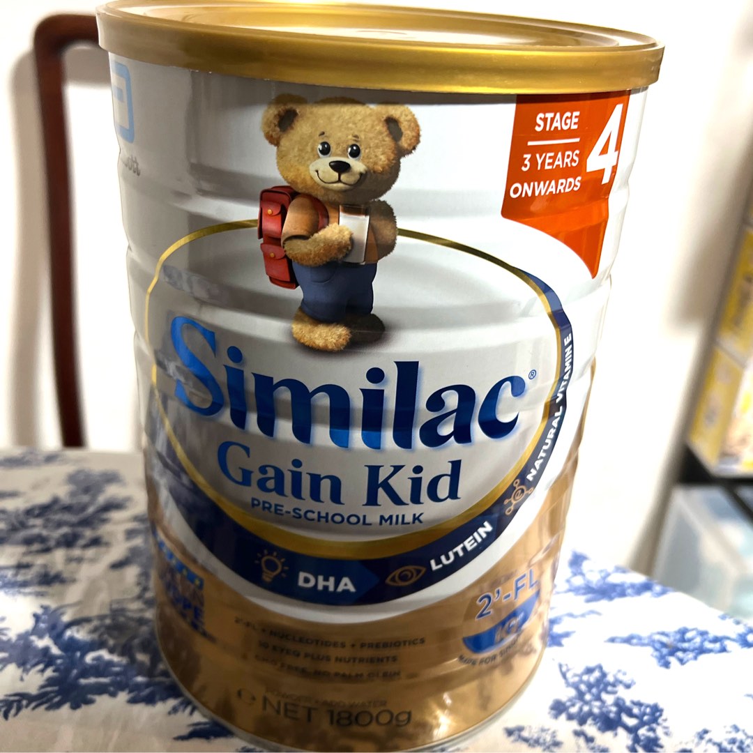 Similac Stage 4 Formula Milk (1.8kg), Babies & Kids, Nursing & Feeding ...