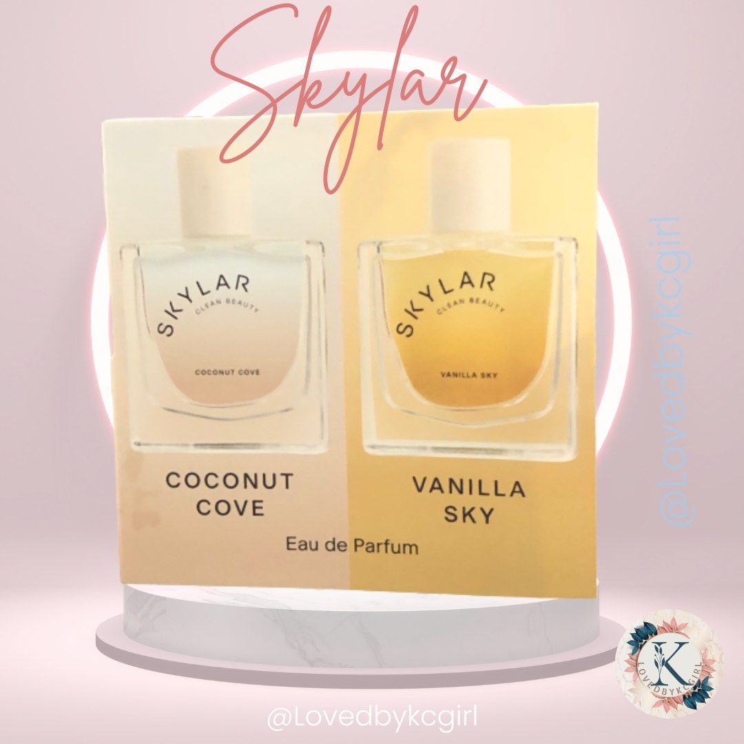 Skylar Coconut Cove and Vanilla Sky EDP vials (Heavenly sent, MUST TRY ...