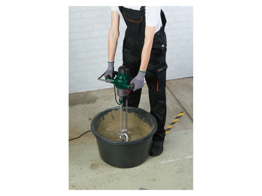 (SLASH PRICE) Concrete mixer PARKSIDE® with double stirrer »PDRW 1800 ...