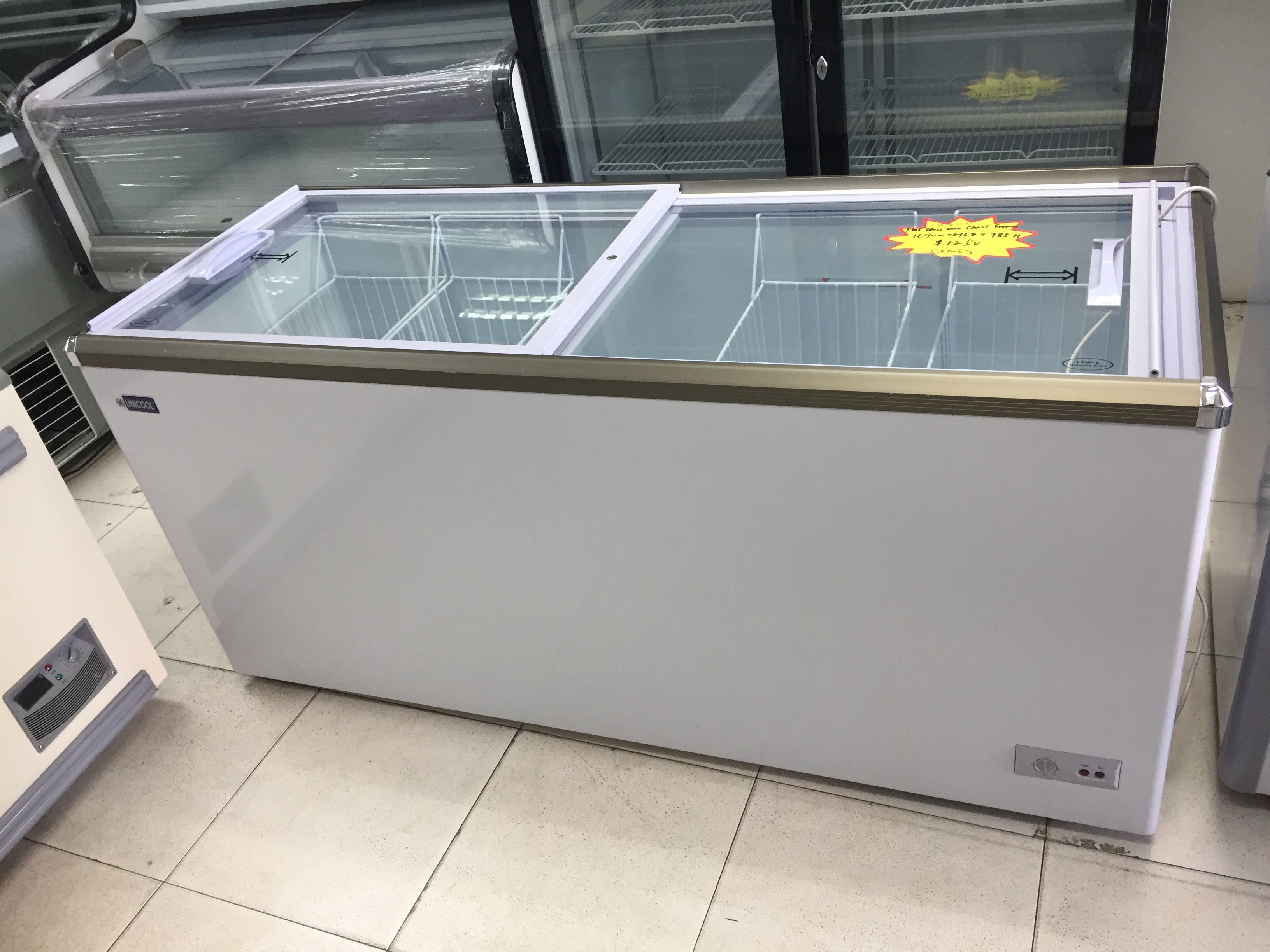 Sliding Glass Door Chest Freezer, TV & Home Appliances, Kitchen ...