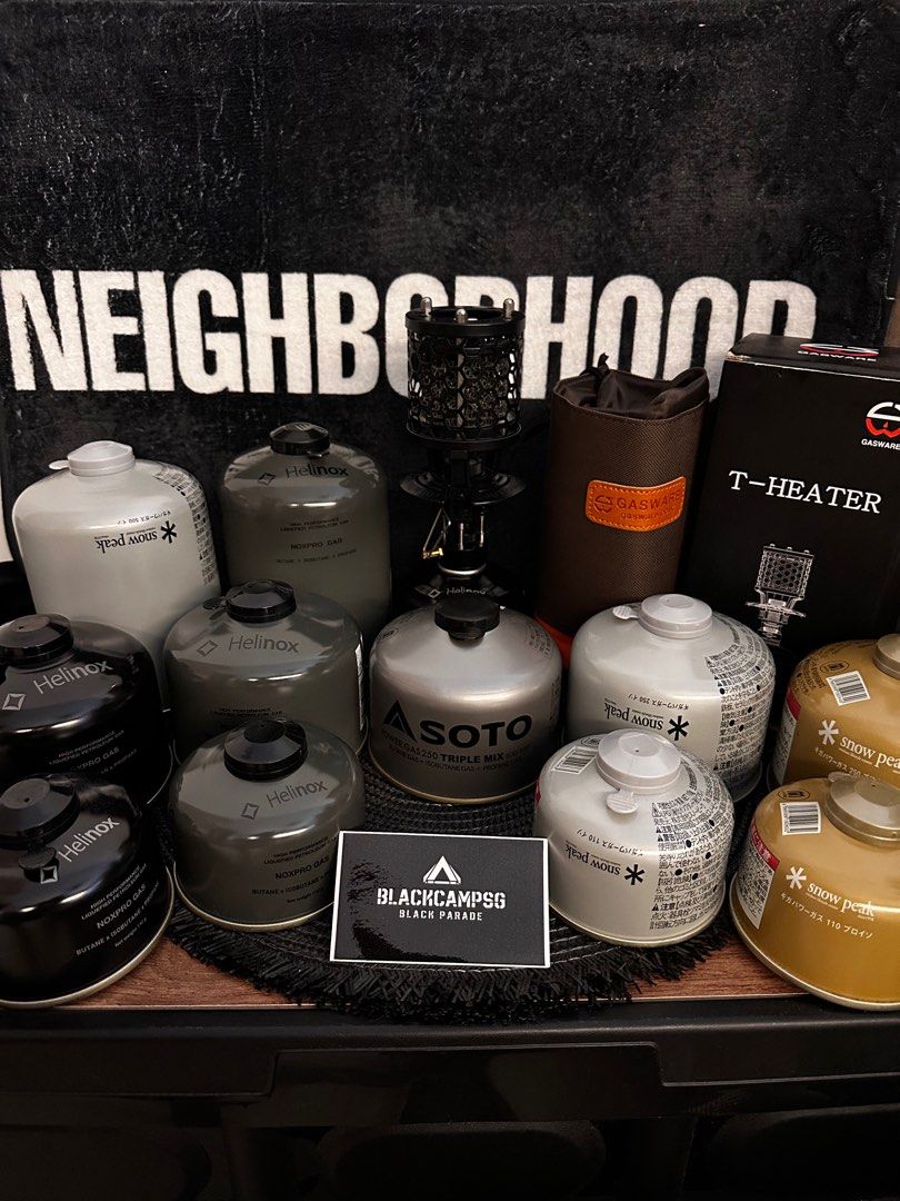 Snow Peak Silver/Grey Gigapower Gas Fuel 250g, Sports Equipment, Hiking ...