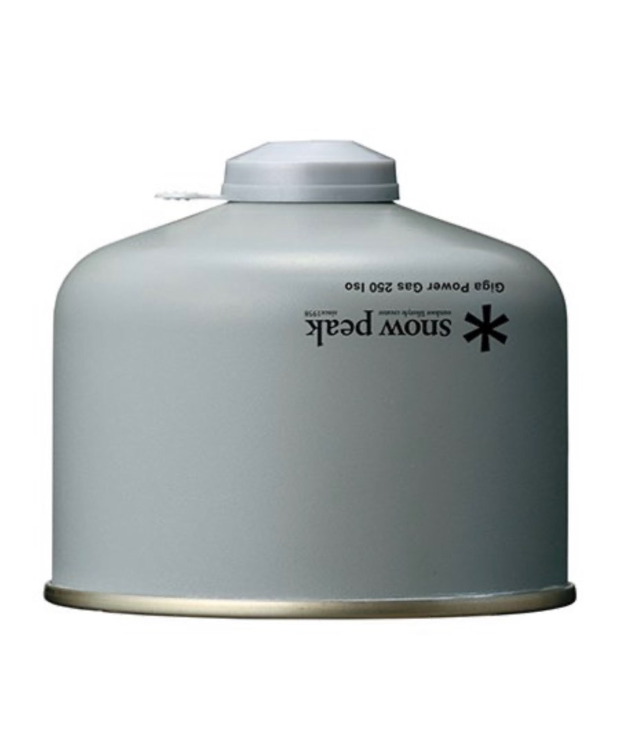 Snow Peak Silver/Grey Gigapower Gas Fuel 250g, Sports Equipment, Hiking ...