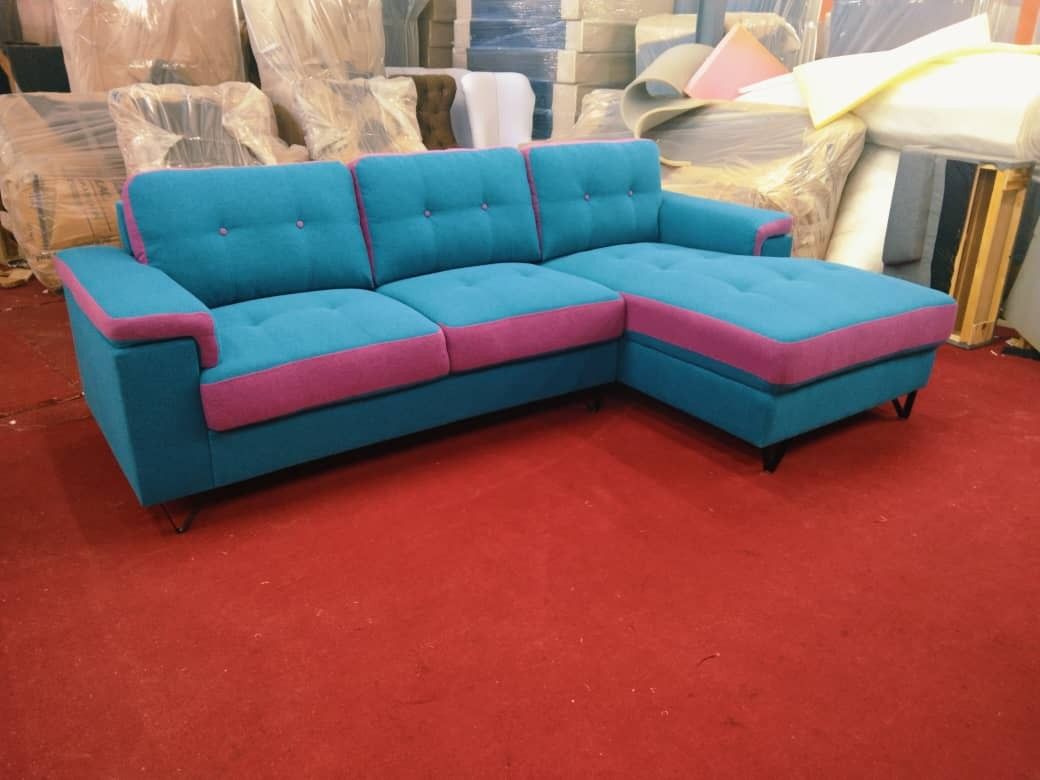 Sofa LShape 3 Seater, Furniture & Home Living, Furniture, Sofas on Carousell
