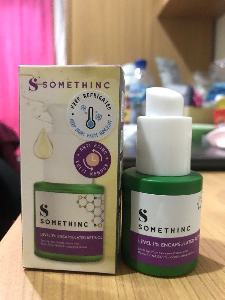 Somethinc Level 1% Encapsulated Retinol, Kesehatan & Kecantikan, Kulit ... Somethinc Level 1% Encapsulated Retinol, Kesehatan & Kecantikan, Kulit ...