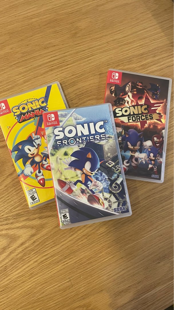 Sonic games for Nintendo Switch, Video Gaming, Video Games, Nintendo on ...