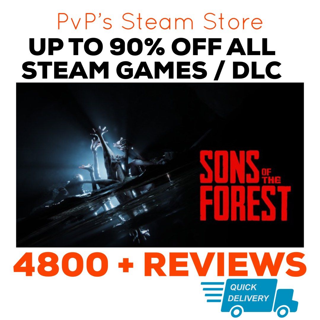 Sons of The Forest [Steam Games], Video Gaming, Video Games, Others on ...