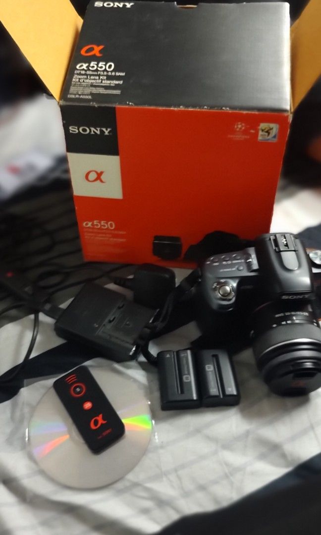 Sony a550, Photography, Cameras on Carousell