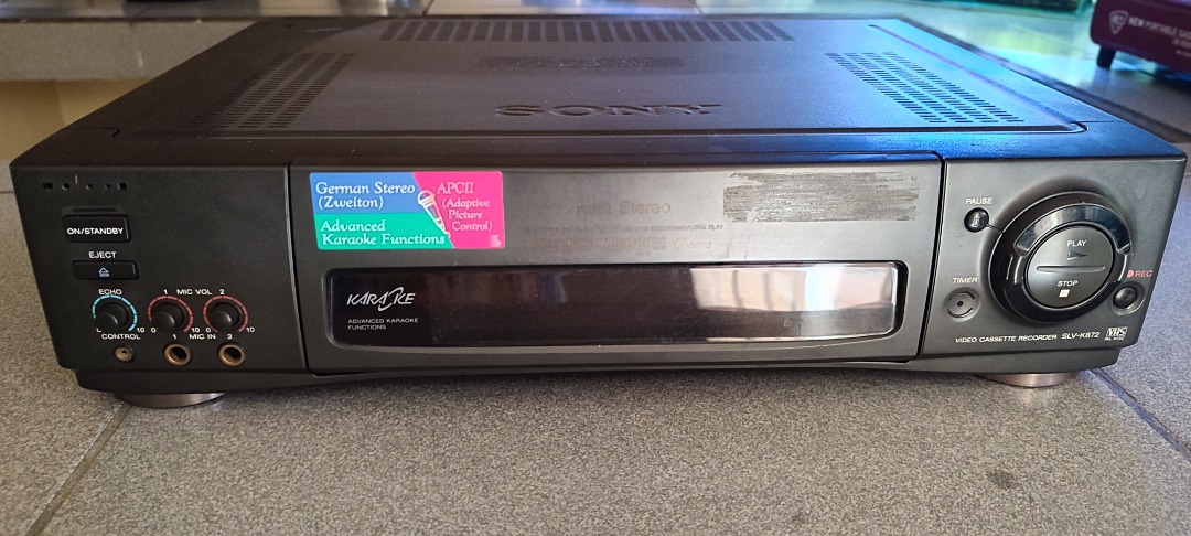 Sony Video Cassette Recorder SLV-K872, TV & Home Appliances, TV ...
