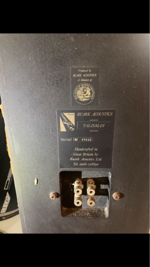 Speakers Ruark Talisman, Audio, Soundbars, Speakers & Amplifiers on ...