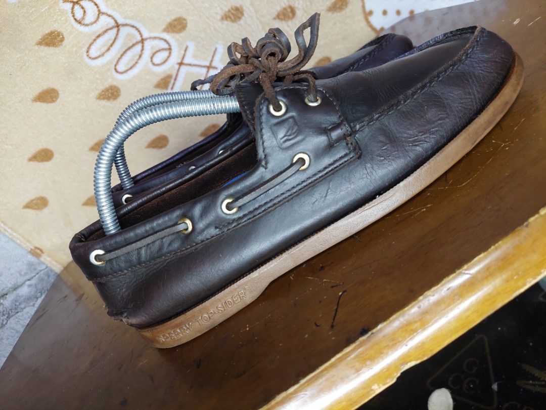 SPERRY TOP SIDER MADE IN USA SiZE 7.5 MEN, Men's Fashion, Footwear ...