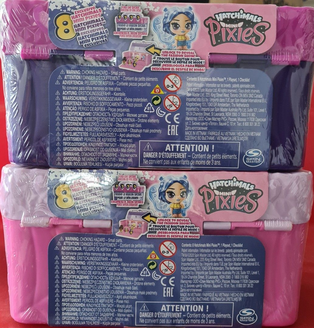 SPIN MASTER Hatchimals Mini Pixies Fashion Show, Hobbies & Toys, Toys ...