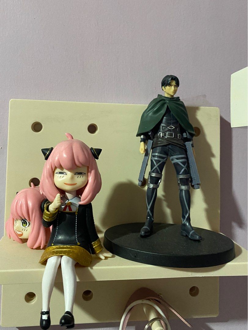 Spy x Family Anya Forger / Attack on Titan Levi Ackerman Toy / Figure ...