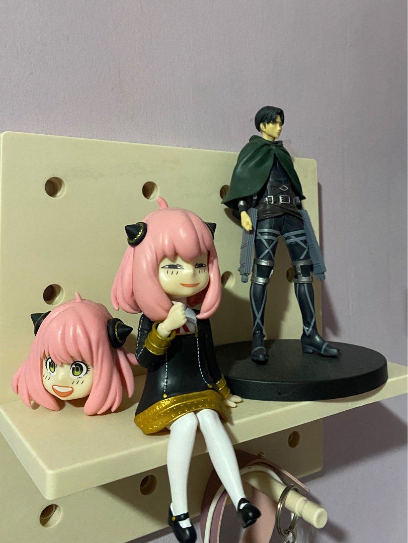 Spy x Family Anya Forger / Attack on Titan Levi Ackerman Toy / Figure ...