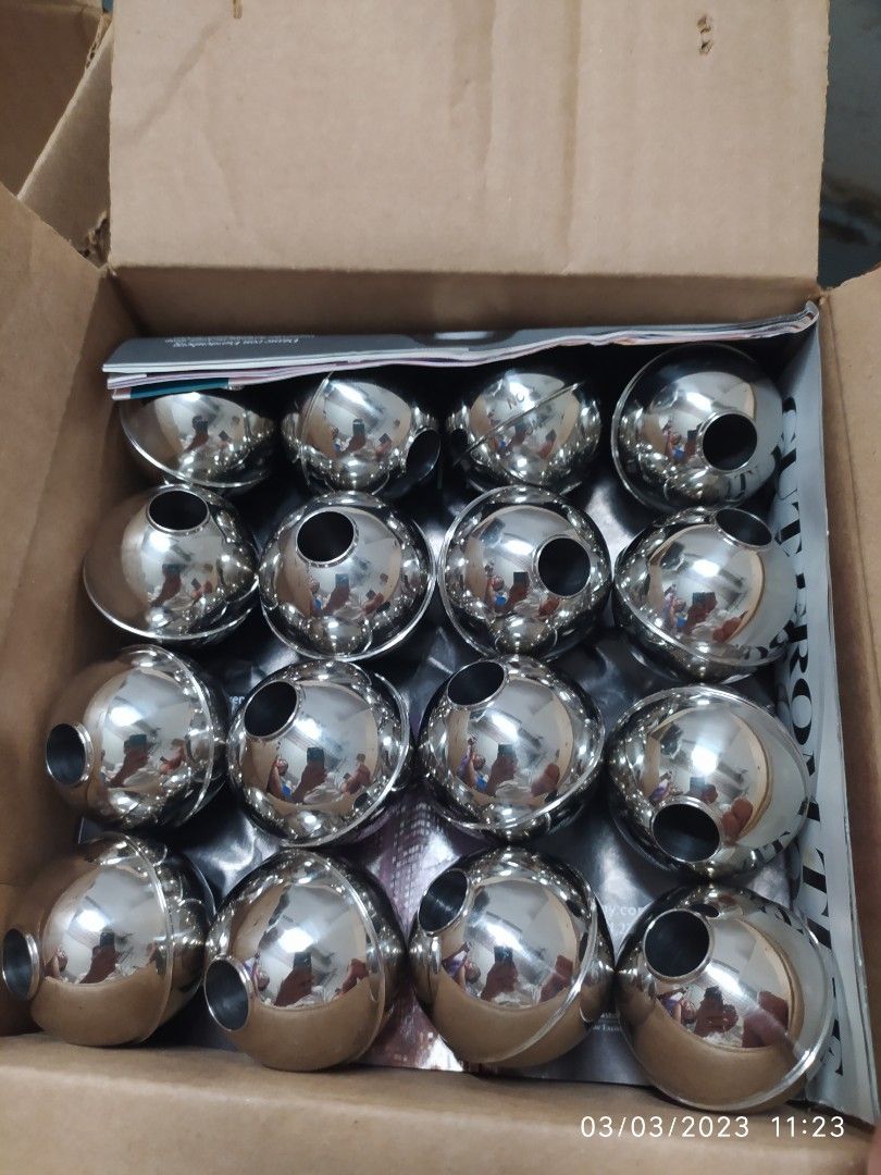Stainless Steel float balls, Everything Else on Carousell