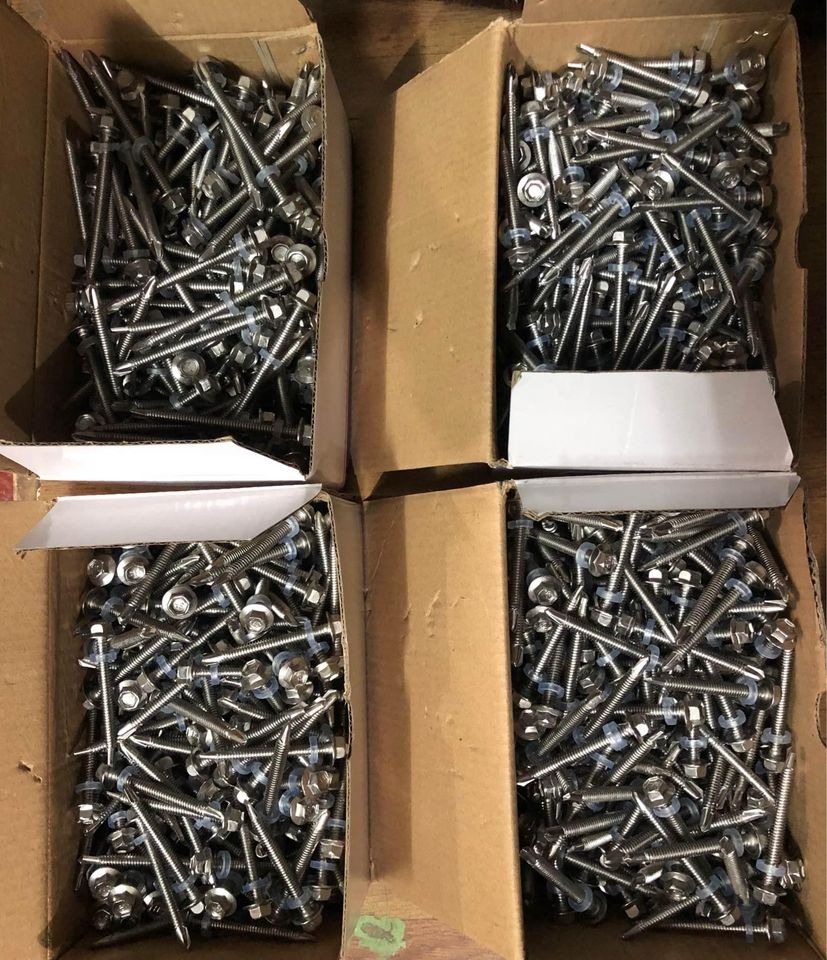 Stainless Tekscrew for Metal Roofing Self Drilling Screws, Commercial ...