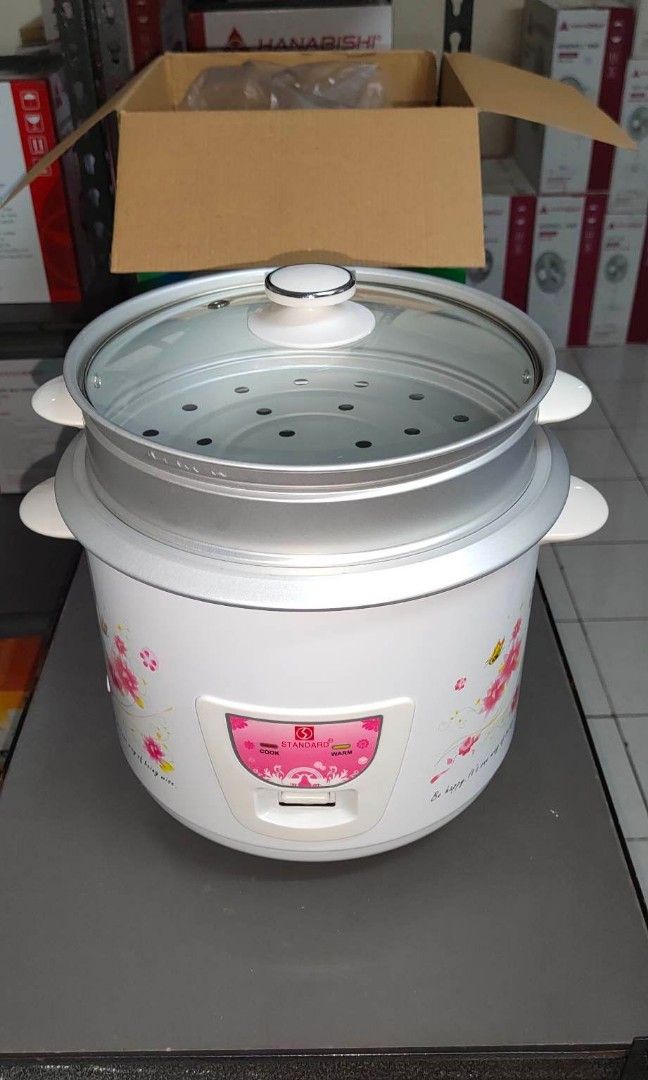 Standard 2.2L Automatic Rice Cooker With Steamer SSG-2.2L, TV & Home Appliances, Kitchen ...