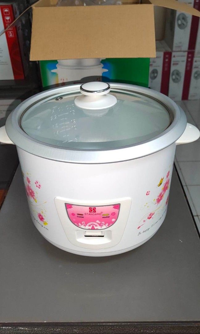 Standard 2.2L Automatic Rice Cooker With Steamer SSG-2.2L, TV & Home Appliances, Kitchen ...