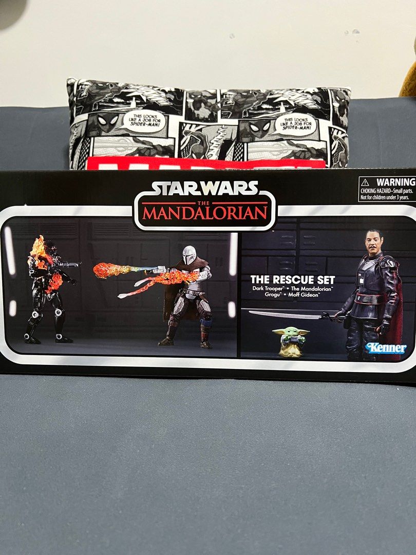 Star Wars TVC The Vintage Collection The Rescue Set Mandalorian with ...