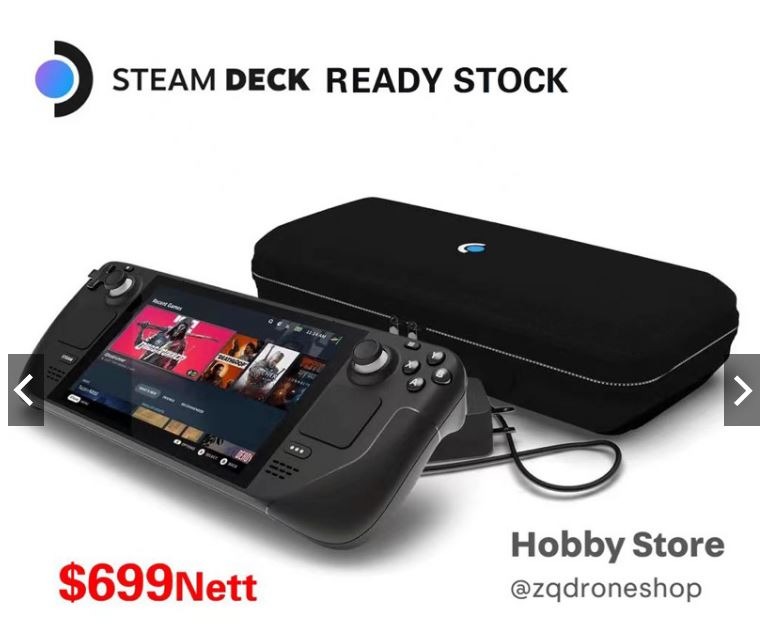 Steam deck Handheld steamdeck Computer Game Console, Video Gaming ...
